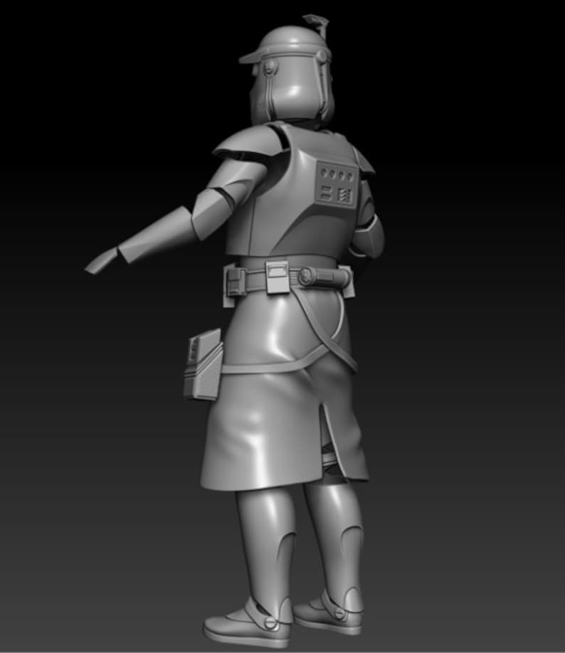 1:12/18/6 Scale Clone Heavy Gunner Armor and Quad Cannon Tartakovsky ...