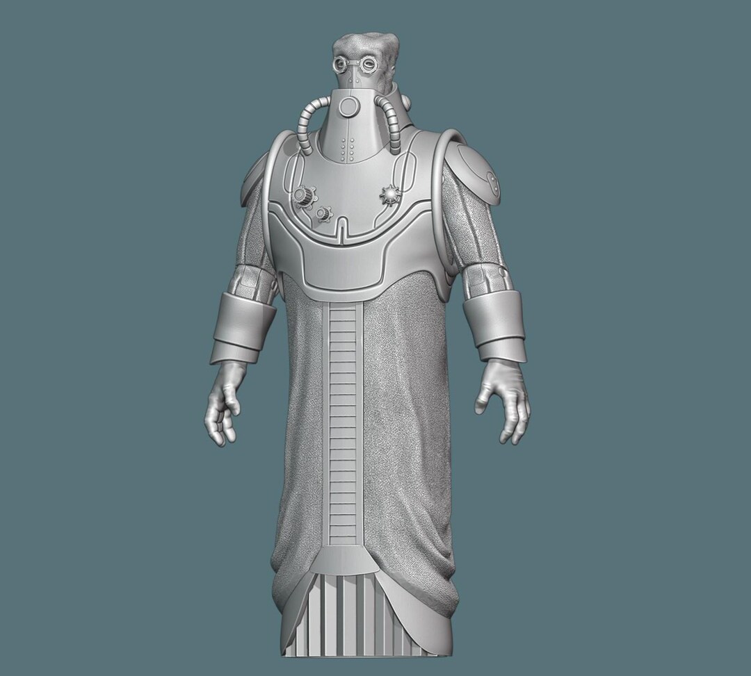 1:12/18/6 Wat Tambor Separatist Unpainted 3D Printed Figure Kit Star ...