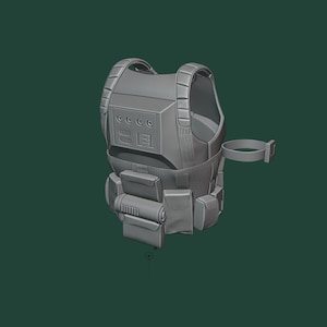 1:12/18/6 Scale Clone Trooper Fireball Accessory Pack Unpainted Kit ...