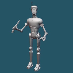 1:12 SE-2 Worker Droid 3D Printed Star Wars Black Series - Etsy