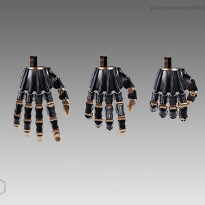 1:12/18/6 Anakin Skywalker Cybernetic Arm Figure Accessories Star Wars ...