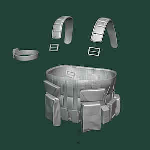 1:12/18/6 Scale Clone Trooper Fireball Accessory Pack Unpainted Kit ...