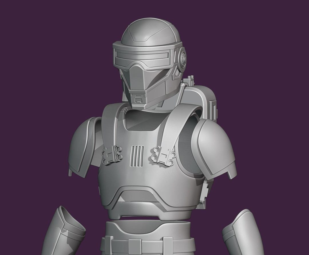 1:12/18/6 CX 6 Clone Assassin the Bad Batch Nonpainted Figure Upgrade ...