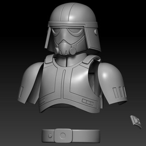 1:12/18/6 Imperial Combat Driver Star Wars Rebels Black Series Upgrade ...