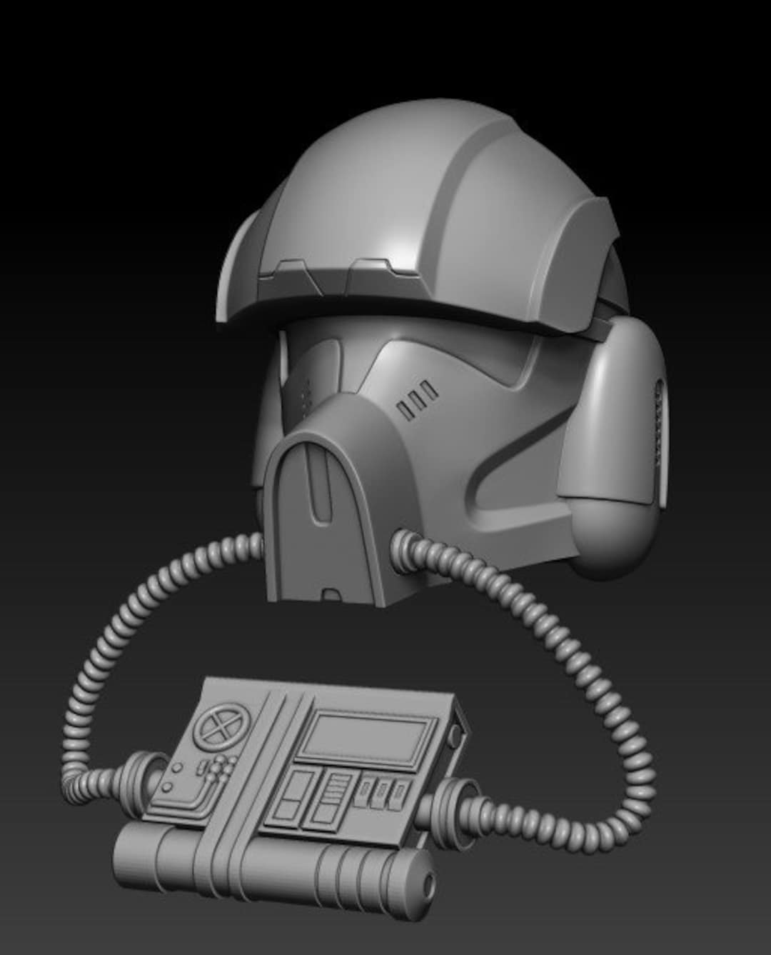 1:12/18/6 Scale Clone Pilot Phase 2 Helmet Realistic Star Wars Black Series - Etsy