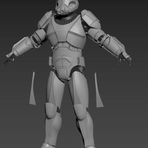 1:12 Scale Star Wars Republic Clone Commando Figure Kit 3D Printed - Etsy