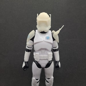1:12/18/6 Scale Commander Cody (vaughn) Black Series Upgrade Kit 3D ...
