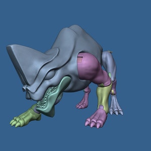 1:12/18 Scale Lurca Hound Batcher the Bad Batch Articulated Figure Star ...