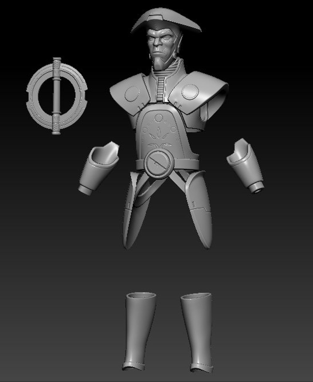 1:12 Scale 5'th Brother Inquisitor Upgrade Kit Star Wars Black Series ...