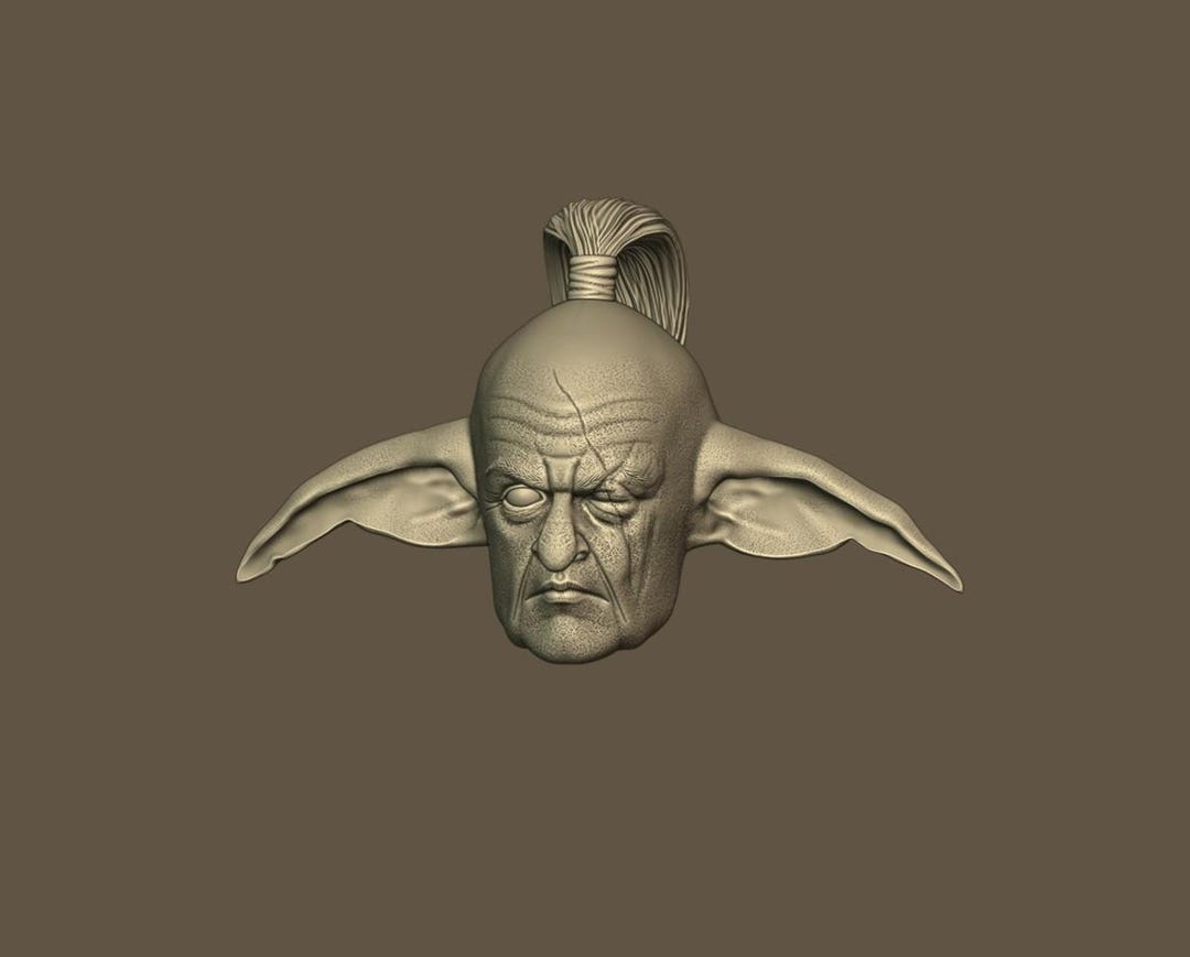 1:12/18/6 Jedi Master Evan Piell Headsculpt Star Wars Black Series - Etsy