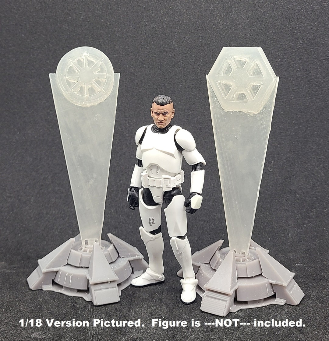 1:12 Clone Wars Battlefront II Command Post Diorama Piece 3D Printed ...