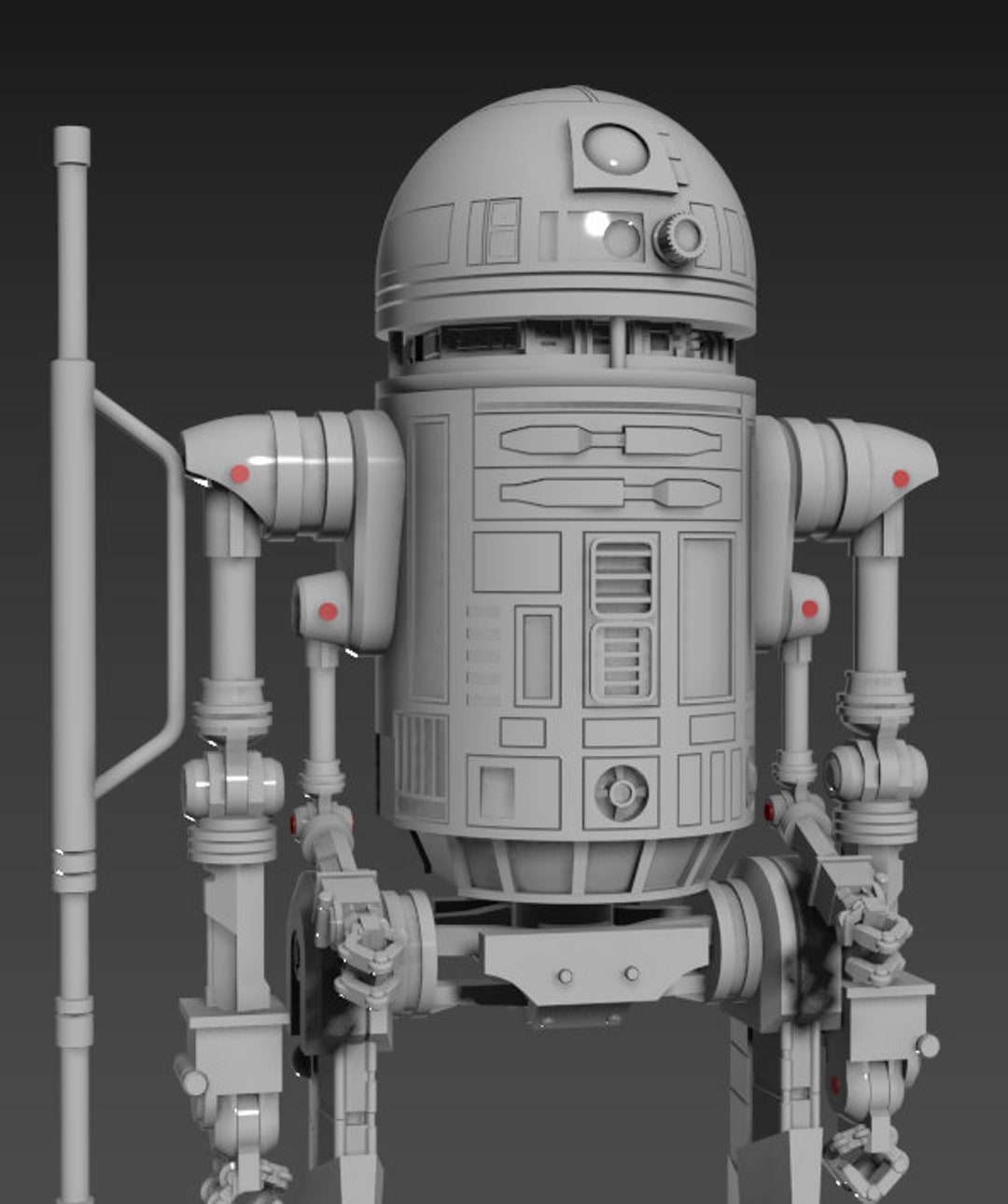 1:12 Scale Star Wars Ferry Droid Figure Black Series - Etsy