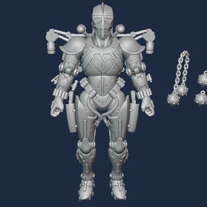 1:12 Scale Durge Realistic Version Unpainted Full 3D Printed Figure ...