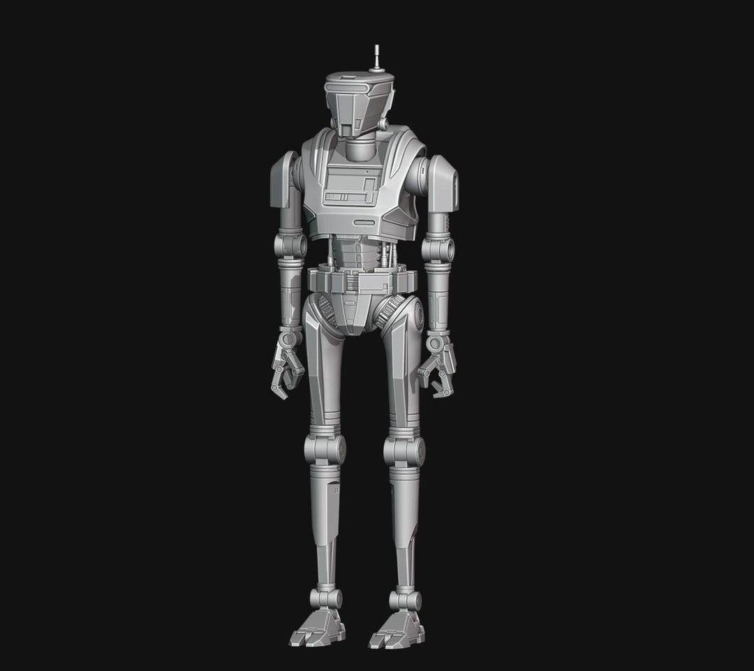 1:12/18/6 Scale New Republic Security Droid the Mandalorian 3D Printed ...