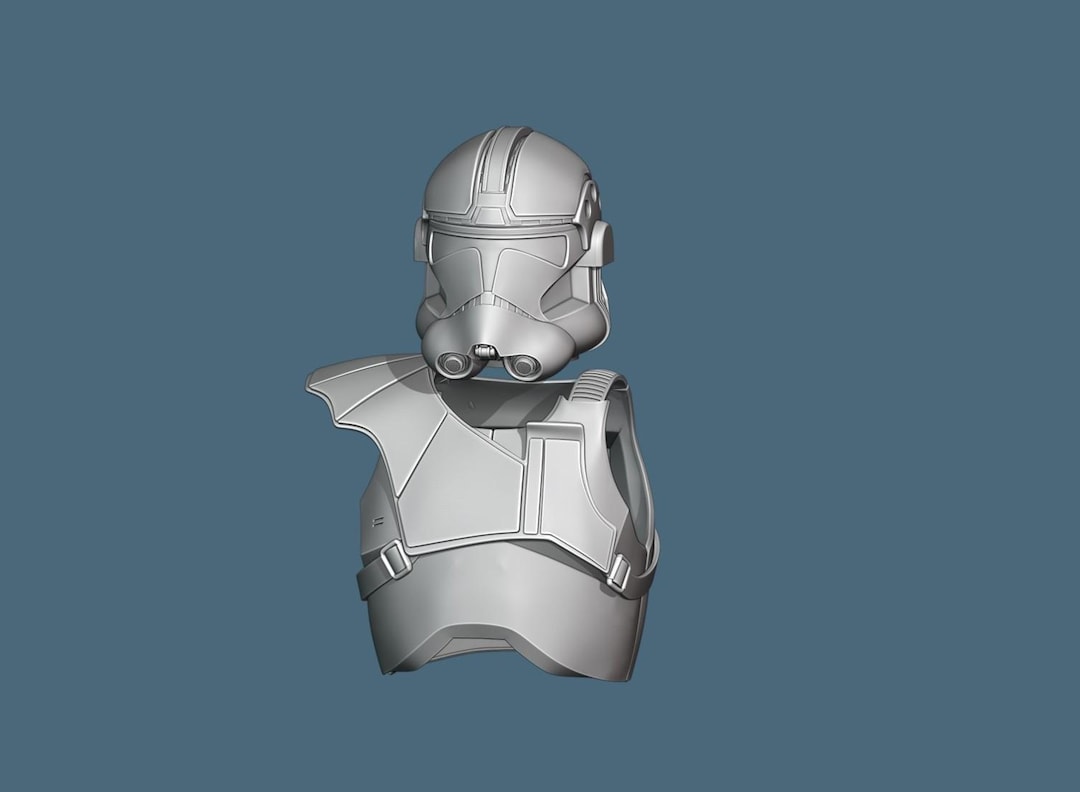 1:12/18/6 Scale Phase 2 AT-TE Clone Trooper Gunner Upgrade Kit Star ...