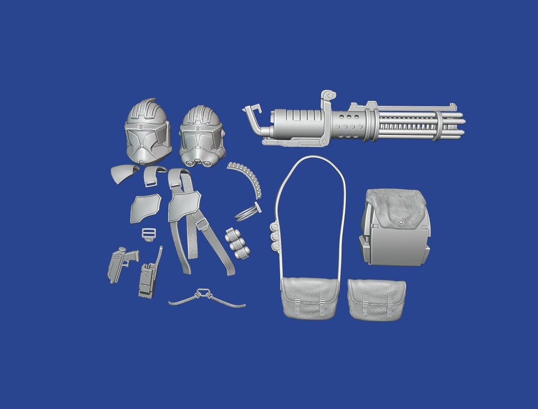 1:12/18/6 501st Heavy Class Clone Trooper Battlefront II 2017 Star Wars ...