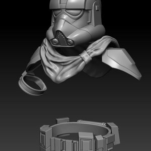 1:12/18/6 Scale Commander Faie Figure Kit Star Wars Black Series - Etsy