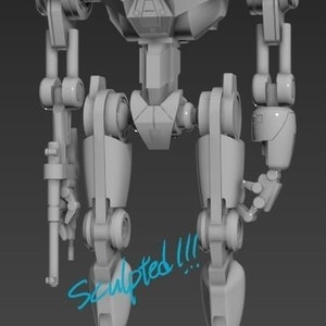 1:12 / 1/18 Scale Imperial Sentry Droid Star Wars Black Series Scale - Etsy