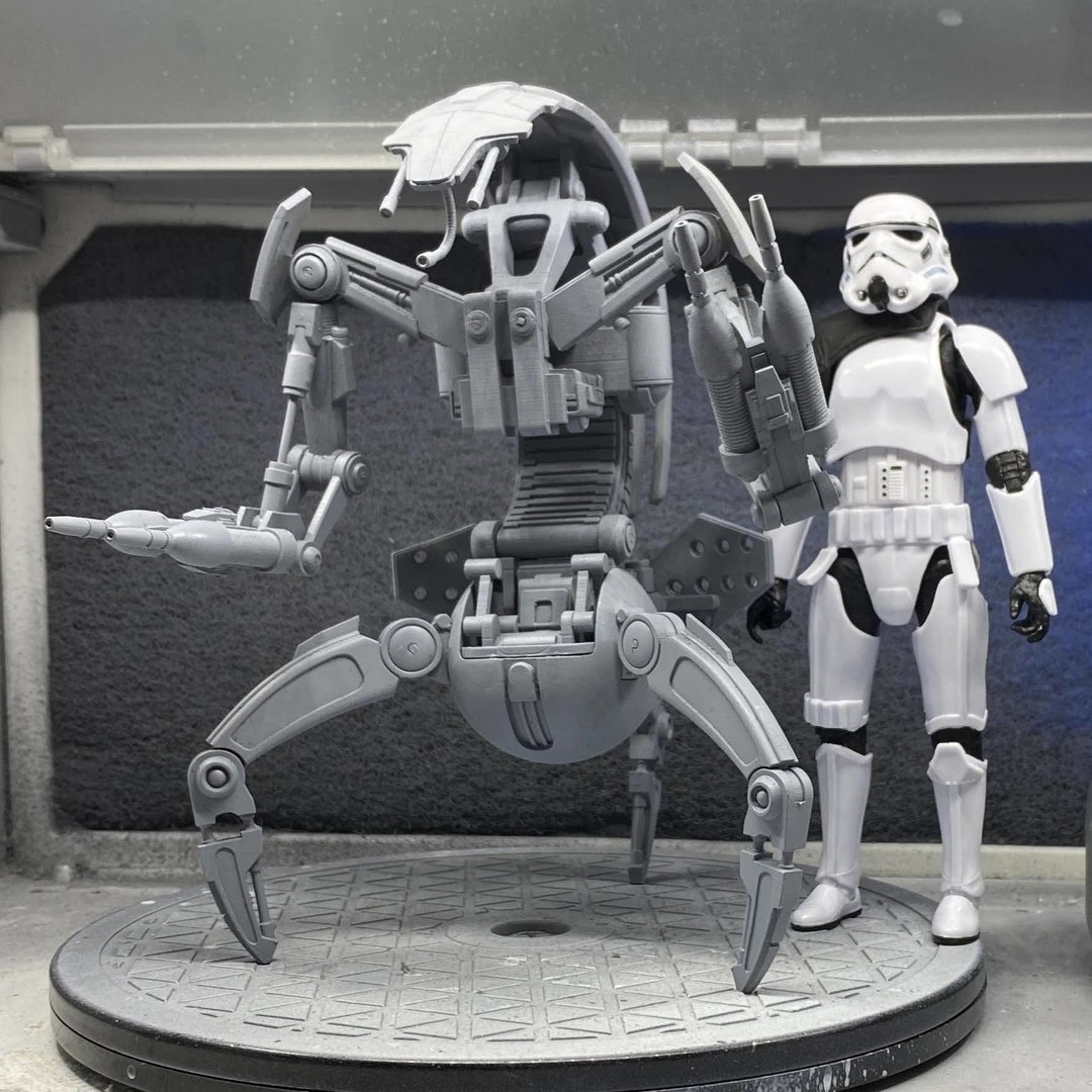1:12 Scale Droideka Star Wars Black Series Scale - Etsy