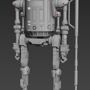 1:12 Scale Star Wars Ferry Droid Figure Black Series - Etsy