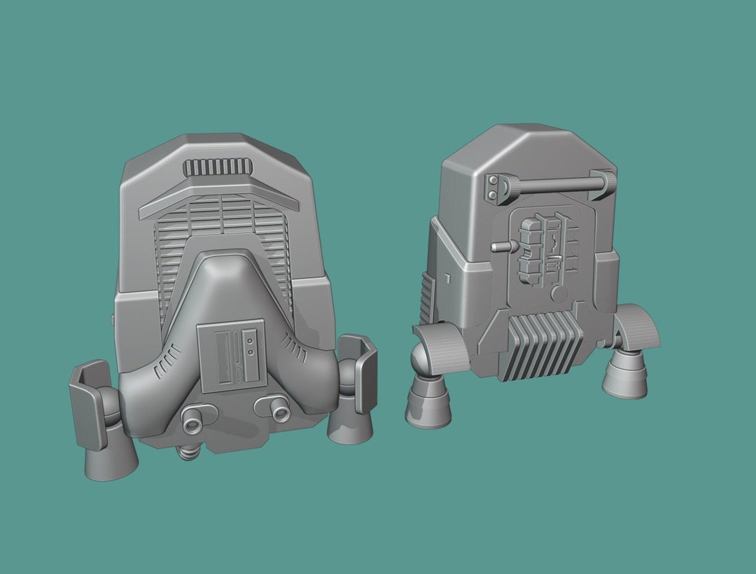 1:12/18/6 Stormtrooper + Rebel Jump Packs Battlefront 2015 3D Printed ...