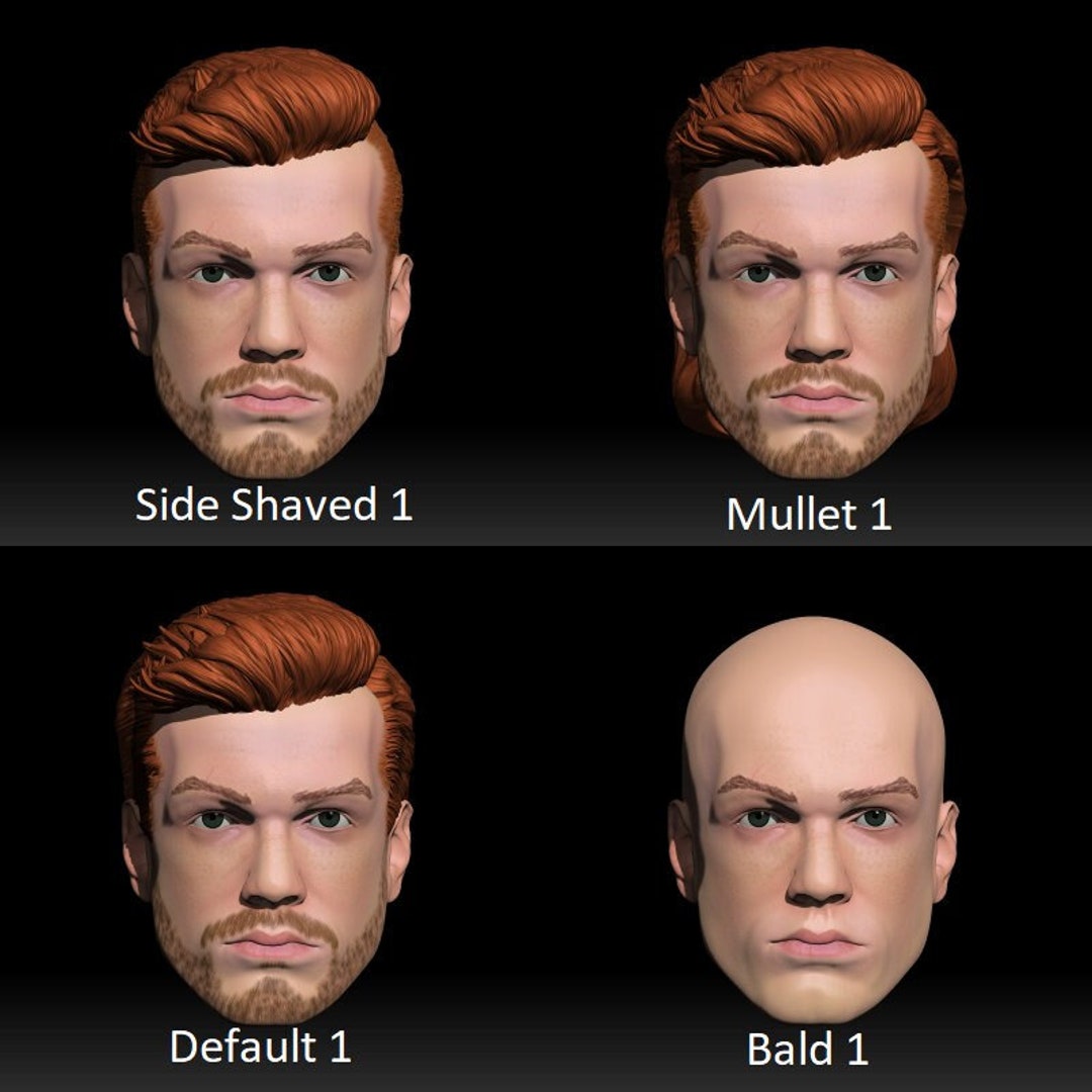 1:12/18/6 Cal Kestis Jedi Survivor Non Painted Headsculpt Star Wars ...