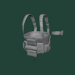 1:12/18/6 Scale Clone Trooper Fireball Accessory Pack Unpainted Kit ...