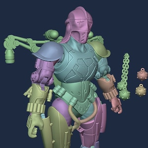 1:12 Scale Durge Realistic Version Unpainted Full 3D Printed Figure ...