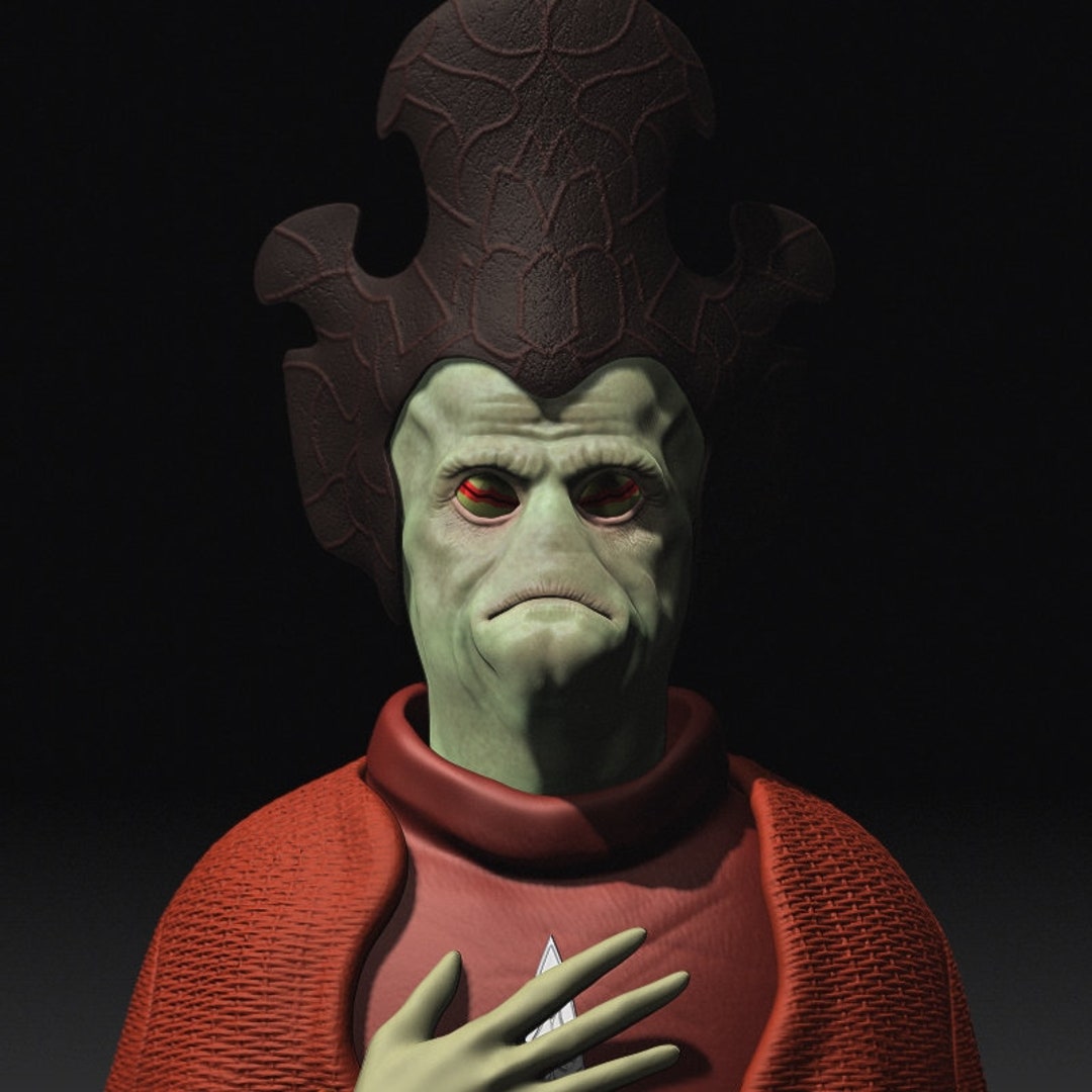 1:12/18/6 Nute Gunray Non Painted Statue Star Wars Black Series - Etsy