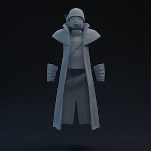 1:12/18/6 Scale NCR Desert Ranger and Riot Gear Kit Unpainted 3D ...