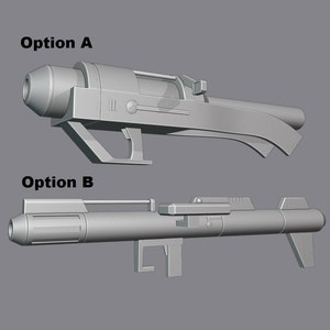 1:12 Clone Wars Battlefront II Clone and Droid Rocket Launcher Pack 3D ...
