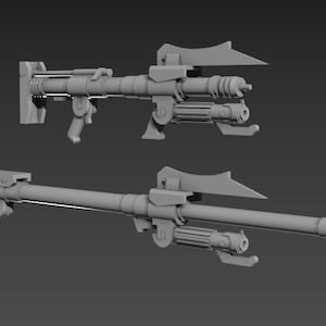 1:12/18/6 ISB Agent Kallus Armor Kit Headsculpt and Bo Rifle ...