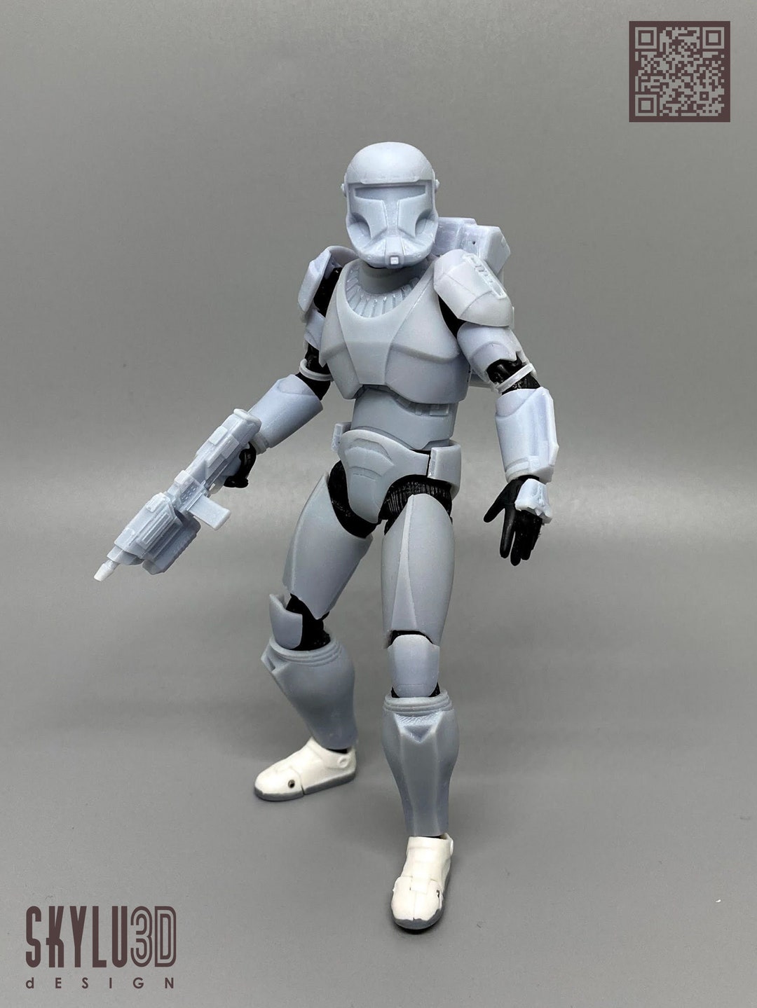 1:12 Scale Star Wars Republic Clone Commando Figure Kit 3D Printed - Etsy