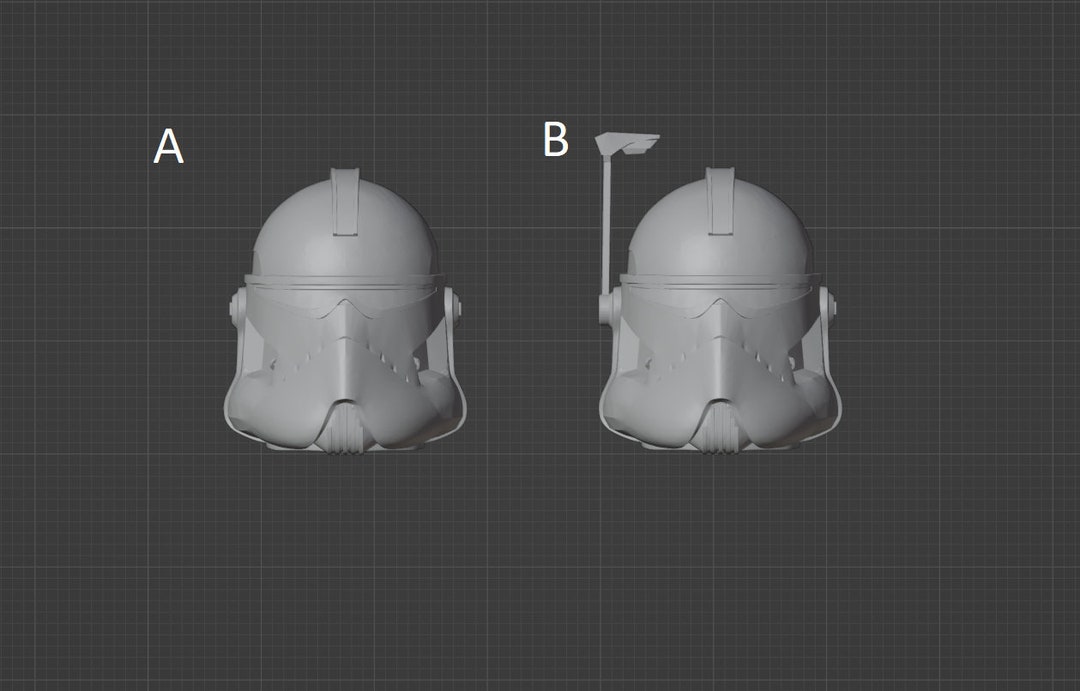 1:12 Clone Barc Trooper Helmet Black Series 3D Printed - Etsy