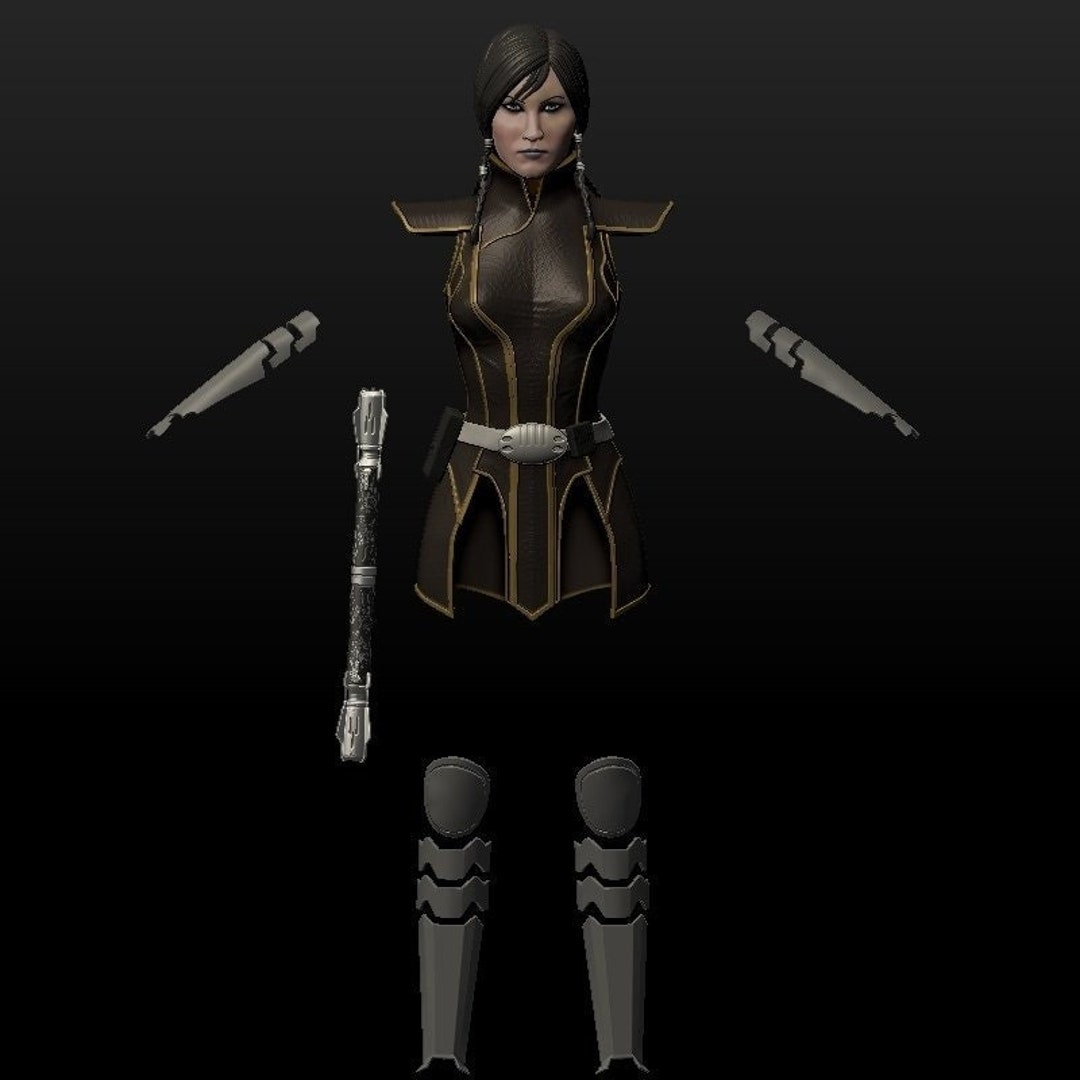 1:12 Satele Shan Headsculpt and Figure Kit Star Wars Black Series - Etsy