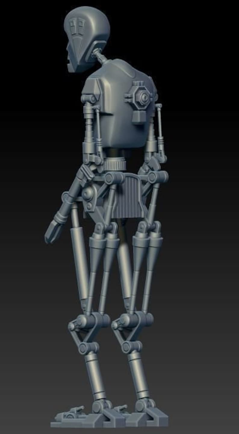 1:12 Scale 8D8 Smelter Droid Black Series - Etsy