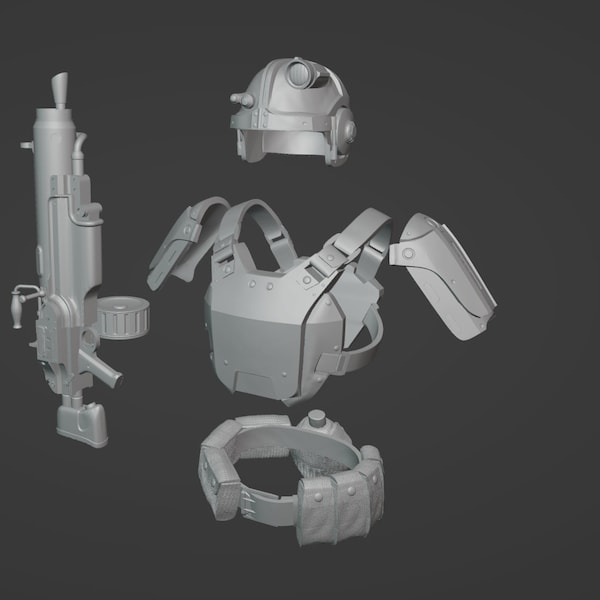 1/18 Scale Fallout - Etsy UK