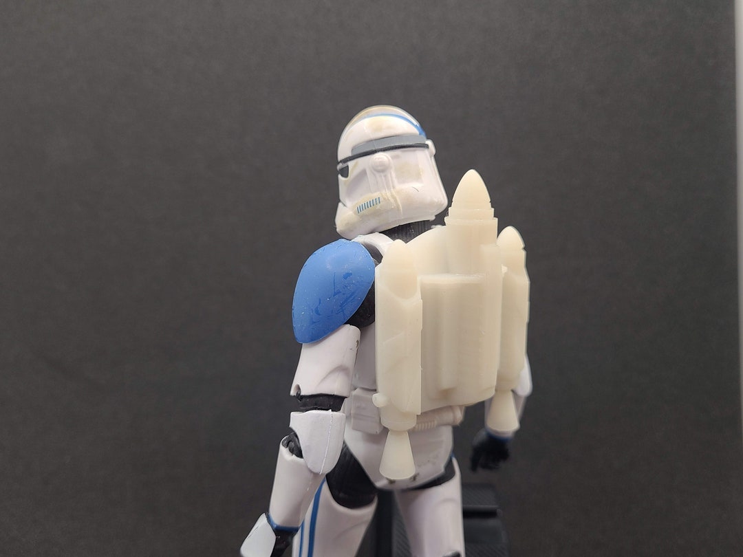 1:12 JT 12 Clone Jet Trooper Jetpack Black Series 3D Printed - Etsy