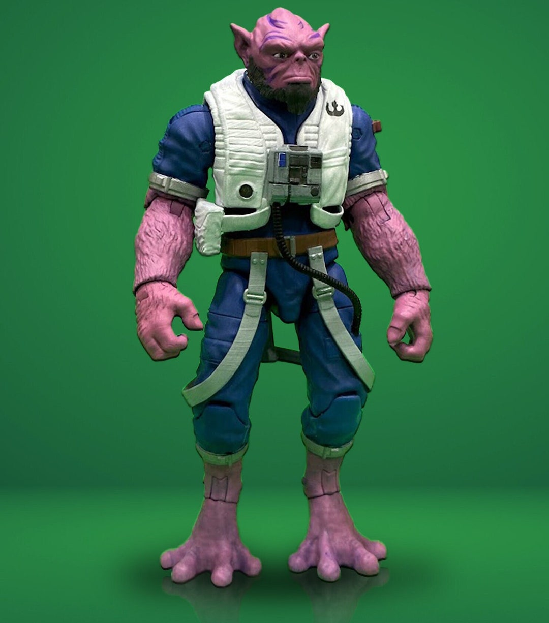 1:12 / 18 Scale Zeb Orrelios Flight Suit the Mandalorian Figure Black ...