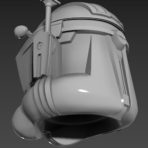 1:12/18/6 Scale Commander Cody (vaughn) Black Series Upgrade Kit 3D ...