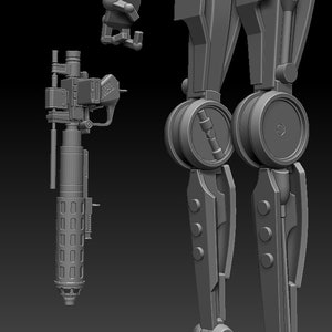 1:12 Scale C-21 Highsinger Droid Clone Wars Figure Black Series - Etsy