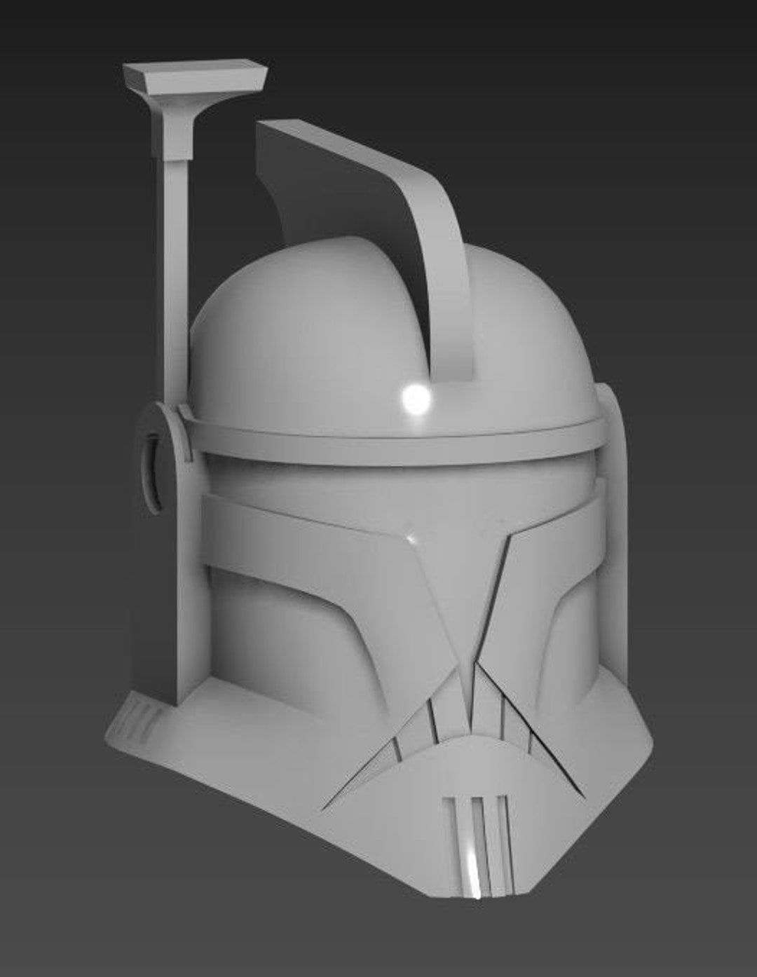 1:12/18/6 Tartakovsky 2003 Captain Fordo / Phase 1 Clone Trooper Helmet ...