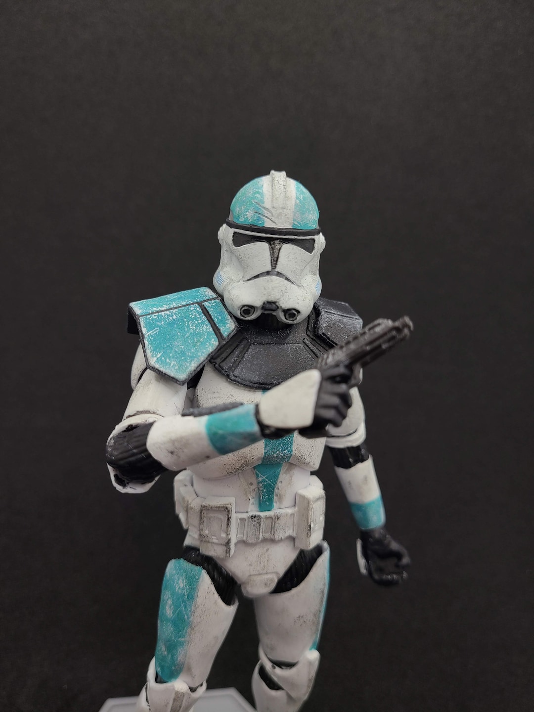 1:12 ROTS Clone Commander Pauldron Black Series 3D Printed - Etsy