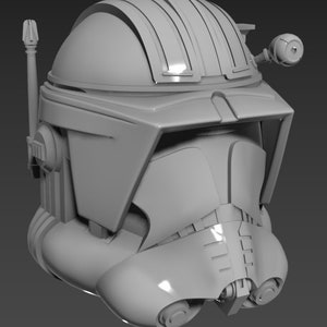 1:12/18/6 Scale Commander Cody (vaughn) Black Series Upgrade Kit 3D ...