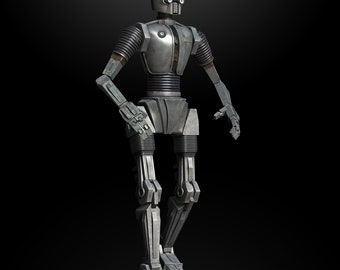 1:12 Scale Star Wars Ferry Droid Figure Black Series - Etsy