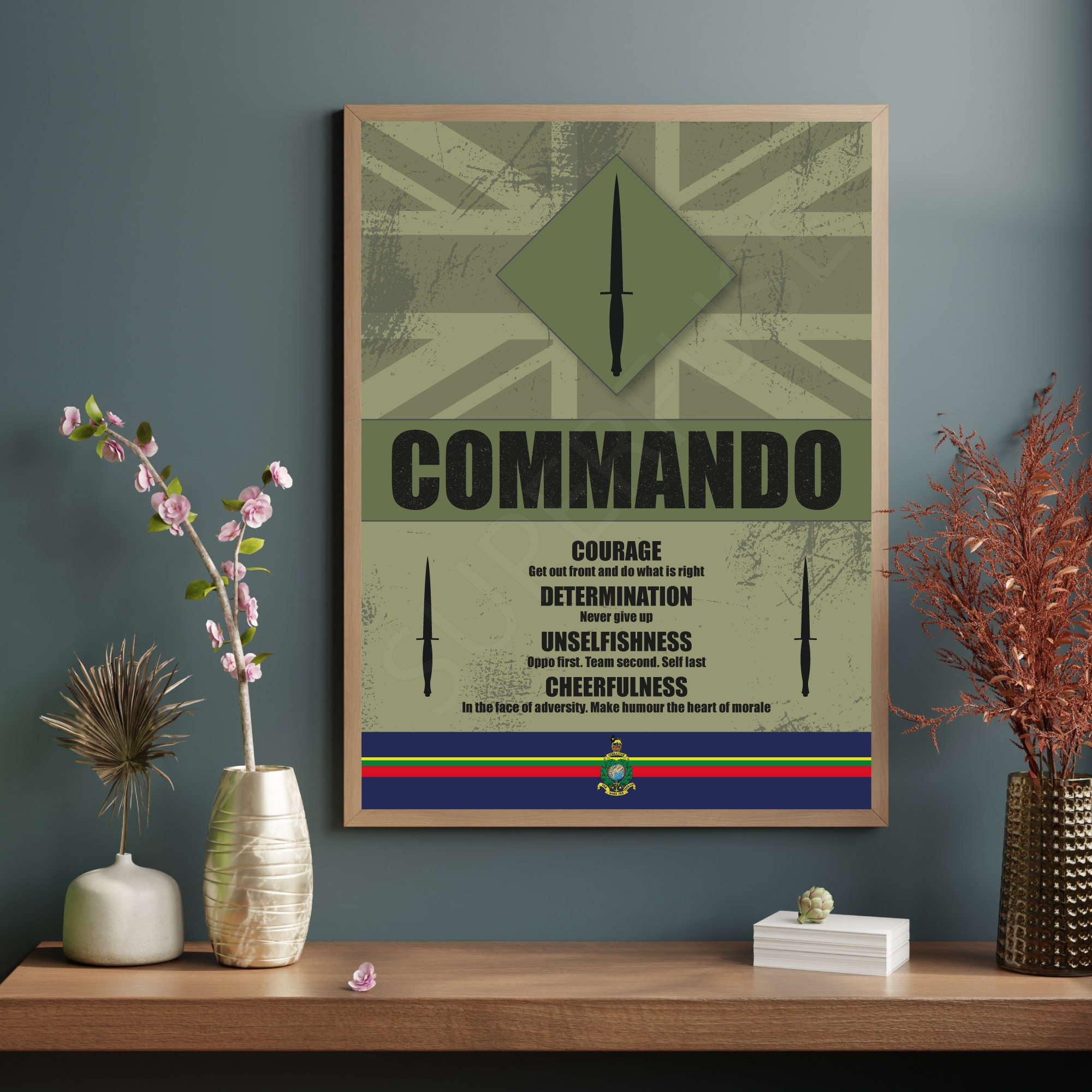 Royal Marines Commando Spirit Poster - Etsy UK