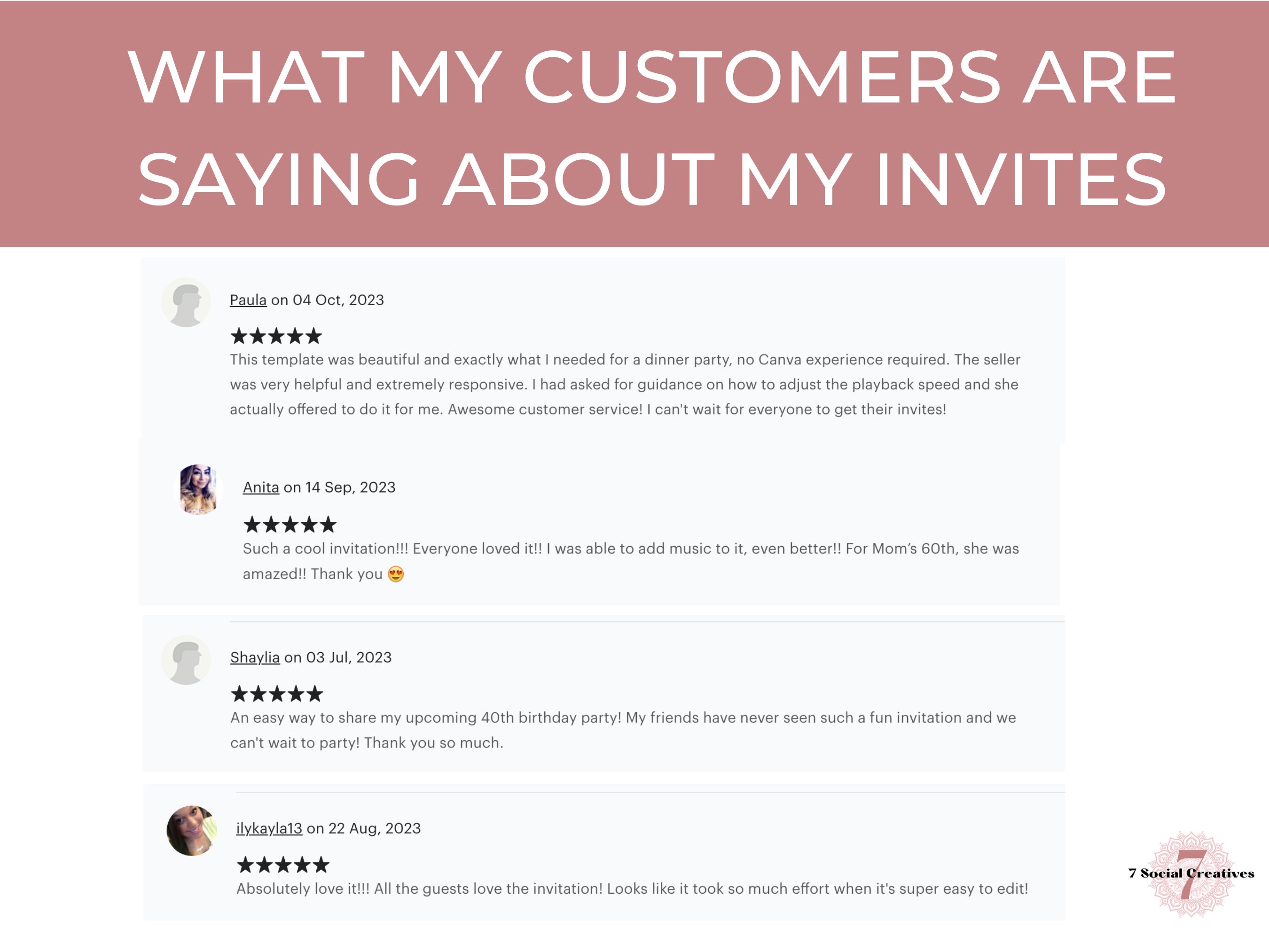 Color Party Invite. Digital Animated Tik Tok Challenge Platter or ...