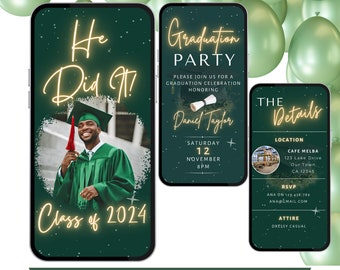 Green Graduation - Etsy