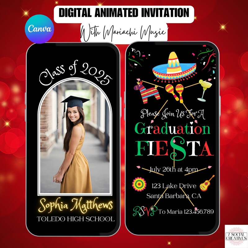 Fiesta Graduation Party - Etsy