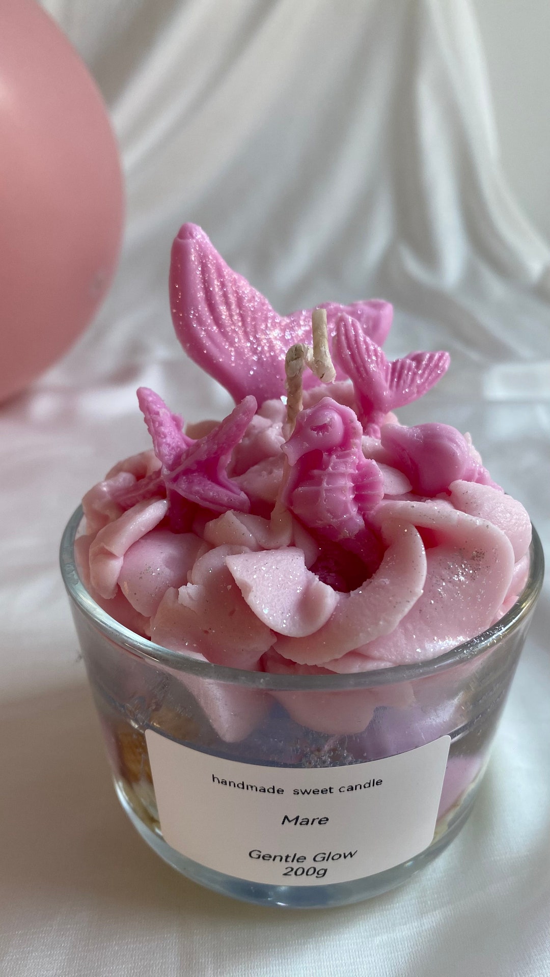 Soy and Gel Ocean Candle With Natural Shells - A Sensory Journey Into ...